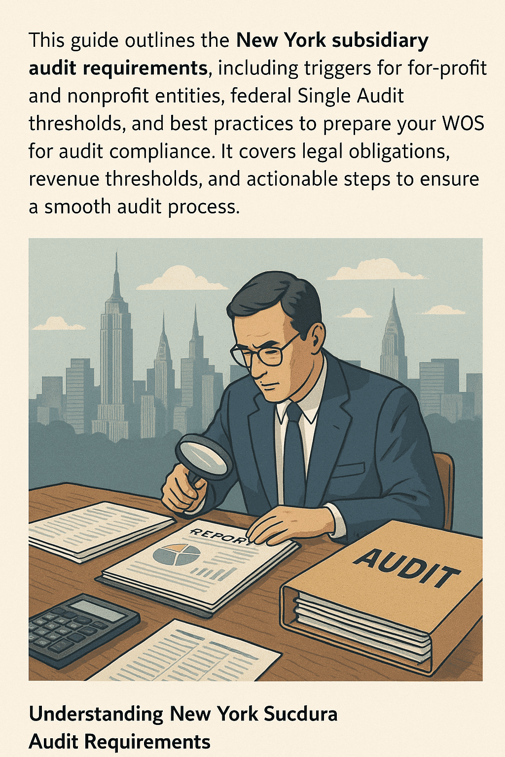 New York Subsidiary Audit Requirements: Complete Guide